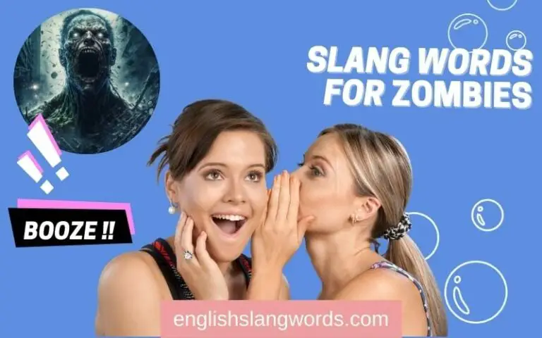 5 Slang Words for Zombies [With Examples] - English Slang Words